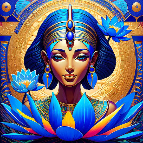 The Blue Lotus | Sacred Geometry